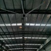 China DX-7.3G 24FT Industrial HVLS Ceiling Fan 1.5KW Power Consumption and Higher Performance for Large Spaces for sale