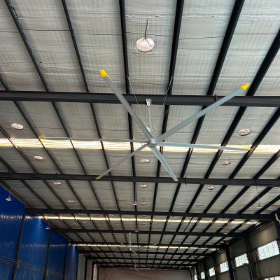 China 8FT-24FT Big Industrial Hvls Ceiling Fan For Air Cooling And Ventilation Function for sale