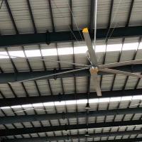 China Aluminum Magnesium Alloy 7.3m 24FT Large Industrial Ceiling Fan for Hotels and Ventilation Solutions for sale