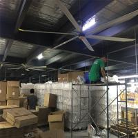 China Large Workshop Cooling And Ventilation Industrial Ceiling Exhaust Fan With CONTROLLER for sale