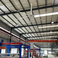 China Powerful 7.3m 24FT PMSM HVLS Ceiling Fans For Cooling Air In Workshops And Warehouses for sale