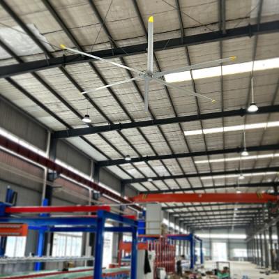 China Powerful 7.3m 24FT PMSM HVLS Ceiling Fans For Cooling Air In Workshops And Warehouses for sale