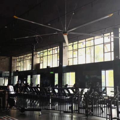 China 1.5KW Power Supply 5-Blade 7.3m 24FT JUNYI Industrial HVLS Ceiling Fan for Industrial for sale