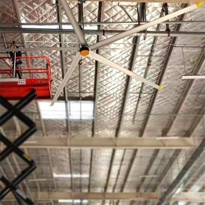 China 7.3m 24FT Industrial Energy Saving Large Ceiling HVLS Fan with Maintenance Free Design for sale