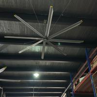 China High Volume Air Cooling 3.6m 12FT Industrial Large HVLS Ceiling Fan with 8 Blades for sale