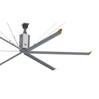 China 24FT Gearbox Motor HVLS Ceiling Fan for Cooling in Restaurants and Industrial Spaces for sale