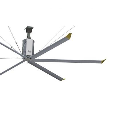 China 24FT Gearbox Motor HVLS Ceiling Fan for Cooling in Restaurants and Industrial Spaces for sale