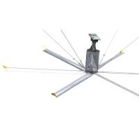 China Restaurant 7.3m 24FT Big Air Flow Ceiling Fan with Gearbox and Aluminum Alloy Blades for sale