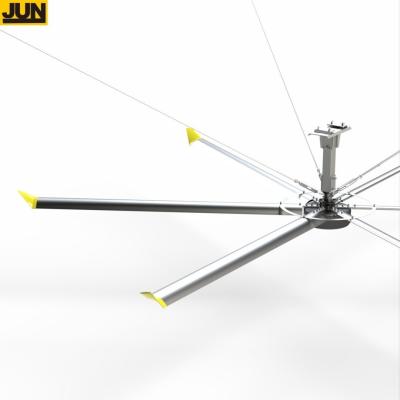 China 24FT Big Hvls Energy Saving Ceiling Fans In DS-7.3S With 24FT Diameter Size And Customization for sale