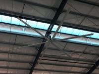China Axial Fan Large Hvls Industrial Ceiling Fan with 7.3m Diameter Al-Mg Alloy Blade Material for sale