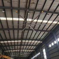China Al-Mg Blade Material DC Fan The Ultimate Ventilation Solution for Gymnasium Center for sale