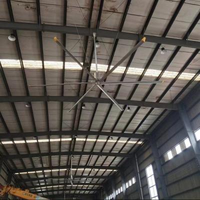 China Al-Mg Blade Material DC Fan The Ultimate Ventilation Solution for Gymnasium Center for sale