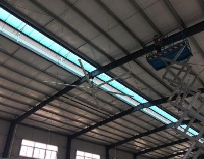 China Warehouse Large Industrial Ceiling Fan Pmsm Motor Fan for sale
