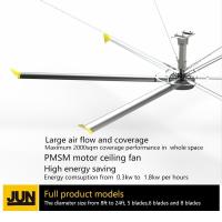 China House Hanging Fan with 24FT Diameter for Air Cooling Pmsm Motor Fan for sale