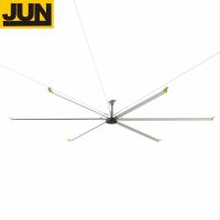 China Powerful 7.3 Meter Diameter House Hanging Cooling Fan with Pmsm Motor for sale