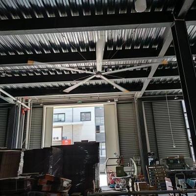 China Aluminum Blade Industrial PMSM Fan Motor DC Electric Current Type Suitable for Heavy Duty Cooling Applications and Operation for sale