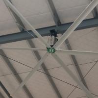 China Cooling Ventilation 24FT Gearbox Ceiling Fans For Big Rooms for sale
