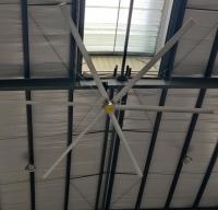 China 7.3M 24 FooT Pmsm Motor Industrial Ventilation Large HVLS Fans for sale