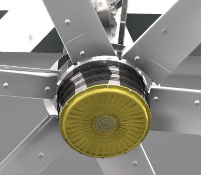 China Heavy Duty High Efficiency Large HVLS Fans For Logistics for sale
