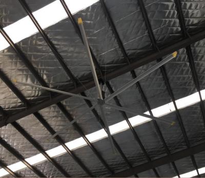 China Fresh Air Big 1.5kw Gearbox Motor electric hvls fan for sale