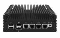 China Zzy Desktop Firewall Intel N100 Pfsense Ubuntu Linux 4*2.5g Rj45 Ethernet Ports for sale
