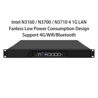 China Zynshield 1U Rackmount Redundant Firewall OPNsense PfSense OpenWRT N3160 N3700 4 2.5G LAN for sale