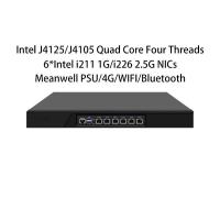 China Zynshield 1U Rackmount Firewall pfSense OPNsense Ubuntu CentOS J4125 4G Wifi 6 2.5G LAN for sale