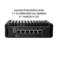 China Zynshield Firewall Intel N100 Ubuntu Linux Ros 6*2.5g Rj45 Ethernet Ports for sale