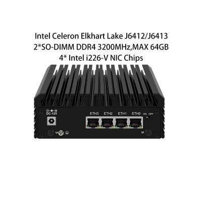China Zynshield Desktop Firewall J6413 Pfsense Ubuntu Linux 4*2.5g Rj45 Ethernet Ports for sale