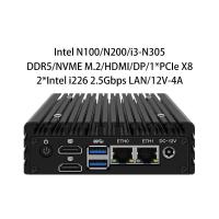 China Zynshield Desktop Firewall Intel N100 N200 N305 Dual 2.5G LAN 2 HDMI 2 USB 3.2 WIFI 6 TPM Module for sale