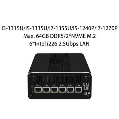 China Zynshield Desktop Firewall PVE Esxi i3i5i7 12th. 13th. i5-1240P i7-1370P 8K Type C Wi-Fi 7 for sale