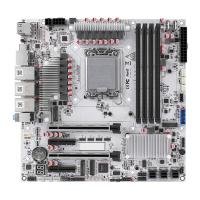 China Zynshiled i3i5i7 12th～14th Gen. M-ATX 12 Bay NAS Motherboard ECC VPro U-DIMM DDR5 10G LAN Dual 2.5G LAN for sale