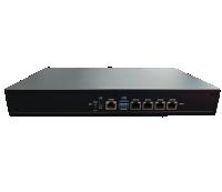 China Zynshield 1U Barebone Rackmount Firewall with Intel N100 4 2.5G LAN 4G 5G SIM Supporting External SFP+ Ethernet Ports for sale