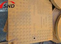 China Square Ductile Iron Manhole Cover C250 DIN EN124 with Single Seal - 500×500mm to 900×900mm Sizes for sale
