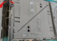 China JRC Triangular Ductile Iron Manhole Cover 600x1500mm with Anti-slip Surface and Locking Mechanism for Driveway Drainage for sale