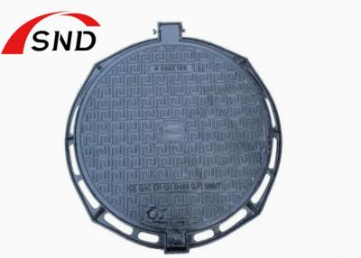 China EN124 D400 Ductile Iron Manhole Cover for Highway with ISO9001 Certification - Heavy Traffic Load Class 400 for sale