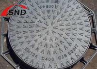 China 850×850mm Octagonal Ductile Iron Manhole Cover with D400 Load Rating and Anti-Theft Locking System for sale