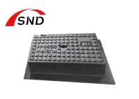 China ISO9001 Certified Double Triangle Ductile Iron Manhole Cover 300x300mm with 26kg Weight for Water Meter Box for sale