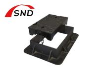 China ISO9001 Certified Ductile Iron Water Meter Box Cover - 160-200mm Height, 10-19kg Weight, Corrosion Resistant for sale