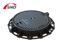 China D400 Hinged Round Ductile Iron Manhole Cover 40 Ton Load Capacity with ISO9001 Certification for Urban Roads for sale