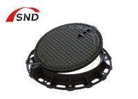 China D400 Hinged Round Ductile Iron Manhole Cover 40 Ton Load Capacity with ISO9001 Certification for Urban Roads for sale