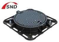 China D400 Hinged Round Ductile Iron Manhole Cover 40 Ton Load Capacity with ISO9001 Certification for Urban Roads for sale