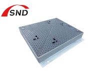 China EN124 D400 Ductile Iron Manhole Cover Double Triangle Design 647x509mm PSRV>70 for sale