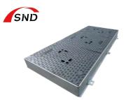 China EN124 D400 Ductile Iron Manhole Cover Double Triangle Design 647x509mm PSRV>70 for sale