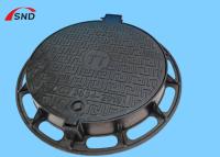 China C250 Ductile Iron Manhole Cover 700x700x100mm with 25-Ton Load Capacity and ГОСТ 3634-2019 Compliance for sale