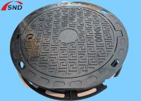 China C250 Ductile Iron Manhole Cover 700x700x100mm with 25-Ton Load Capacity and ГОСТ 3634-2019 Compliance for sale
