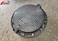China EN124 D400 Cast Iron Manhole Cover 700mm Round 400kN Load Capacity for Urban Roads for sale