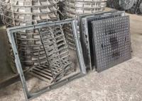 China Square Ductile Iron Manhole Cover C250 D400 Load Bearing Grade 800x800mm for sale