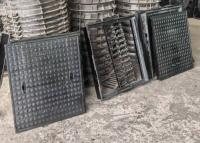 China Square Ductile Iron Manhole Cover C250 D400 Load Bearing Grade 800x800mm for sale