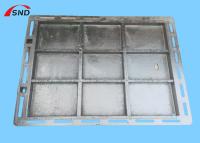 China 800x800mm Square Ductile Iron Manhole Cover E600 Load-Bearing EN124 Standard High Strength Corrosion Resistant for sale